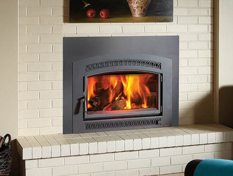 FPX Large Flush Arched Wood Burning Fireplace Insert | Bowden's Fireside